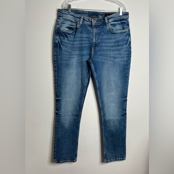 NYC | Jeans | Nyc The Perfect Jean Mens Slim Thick Stream Med Blue Size ...